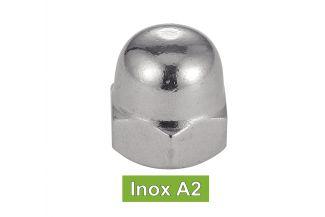 [DIN 1587] HEXAGON CAP NUTS - STAINLESS STEEL A2 (UNI 5721) | MPI-INOX